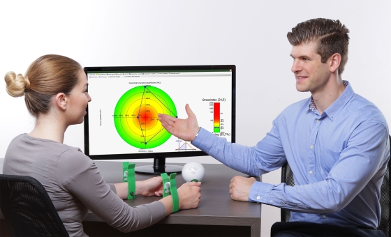Stress-Pilot: HRV-Messung via Biofeedback am Gesundheitstag