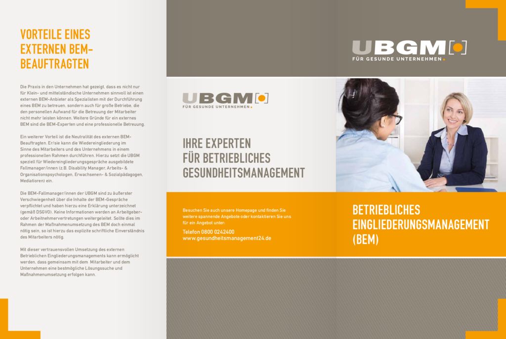 Externes Betriebliches Eingliederungsmanagement